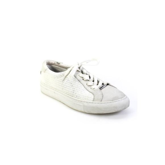 J Slides | Shoes | J Slides Womens Lace Up Two Toned Low Top Sneakers ...